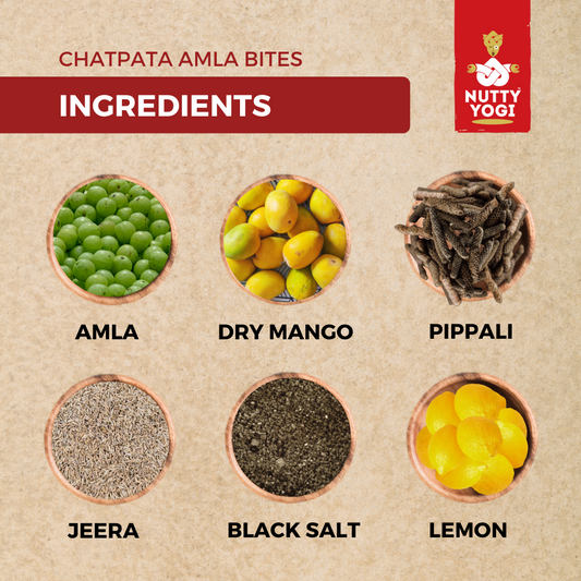 Buy Amla Bites Online At Best Price - Nutty Yogi