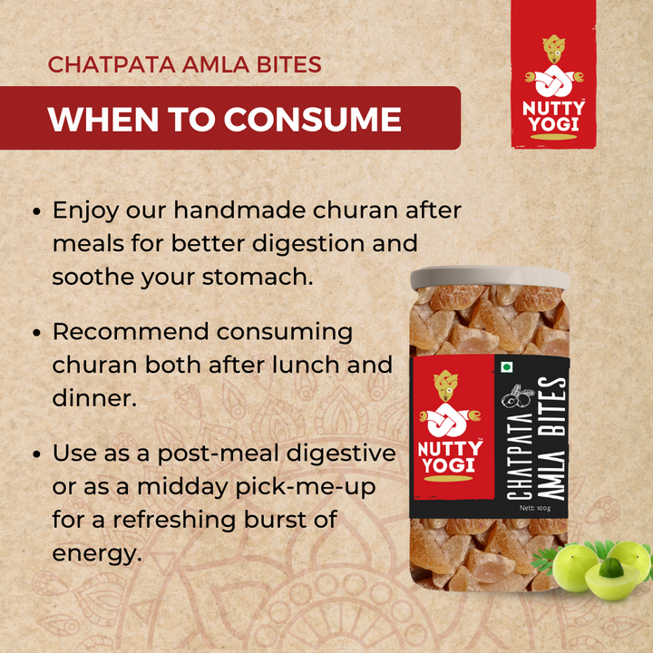 Buy Amla Bites Online At Best Price - Nutty Yogi