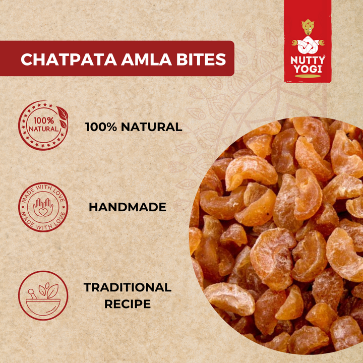 Buy Amla Bites Online At Best Price - Nutty Yogi