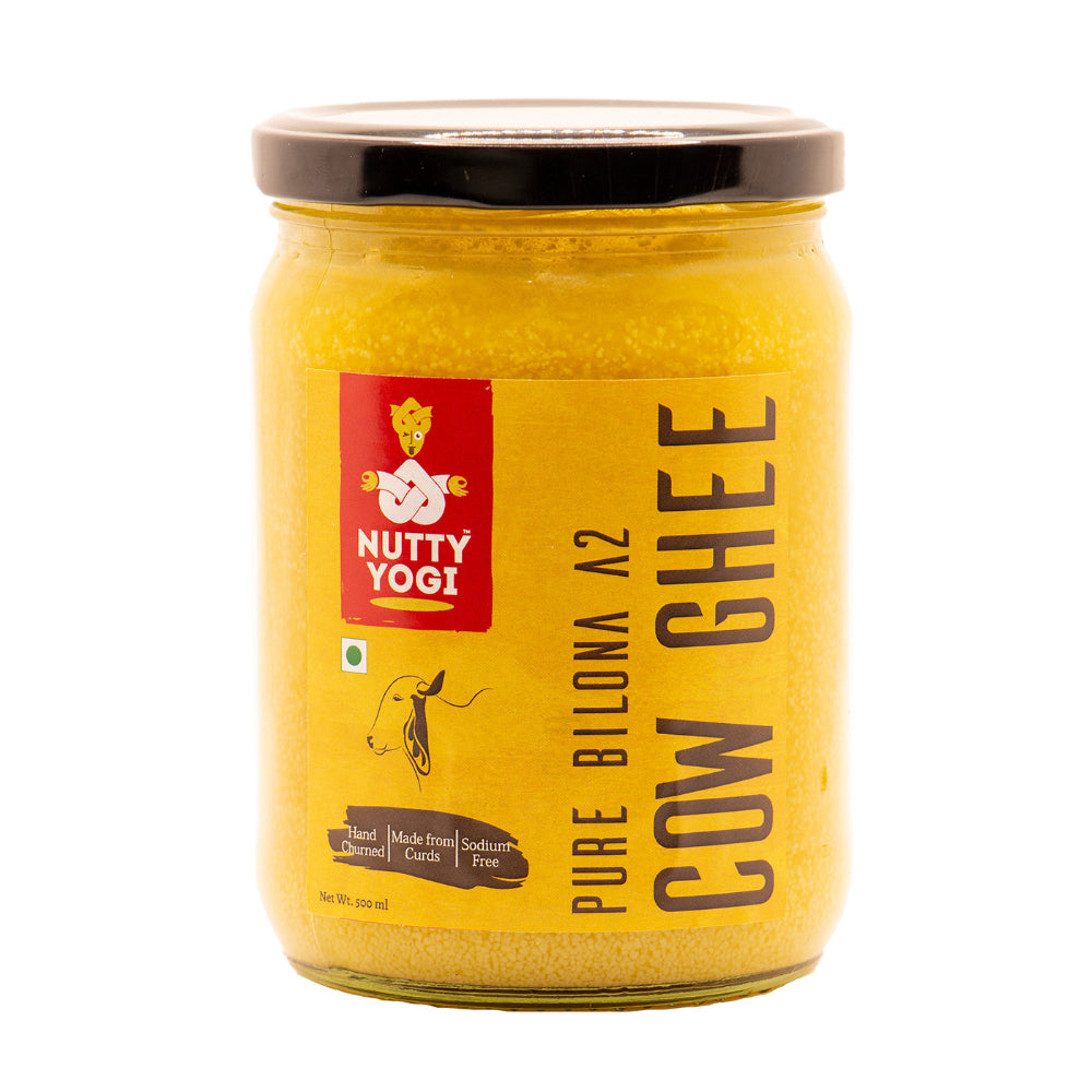 Buy Organic And The Best A2 Cow Ghee In India From Nutty Yogi
