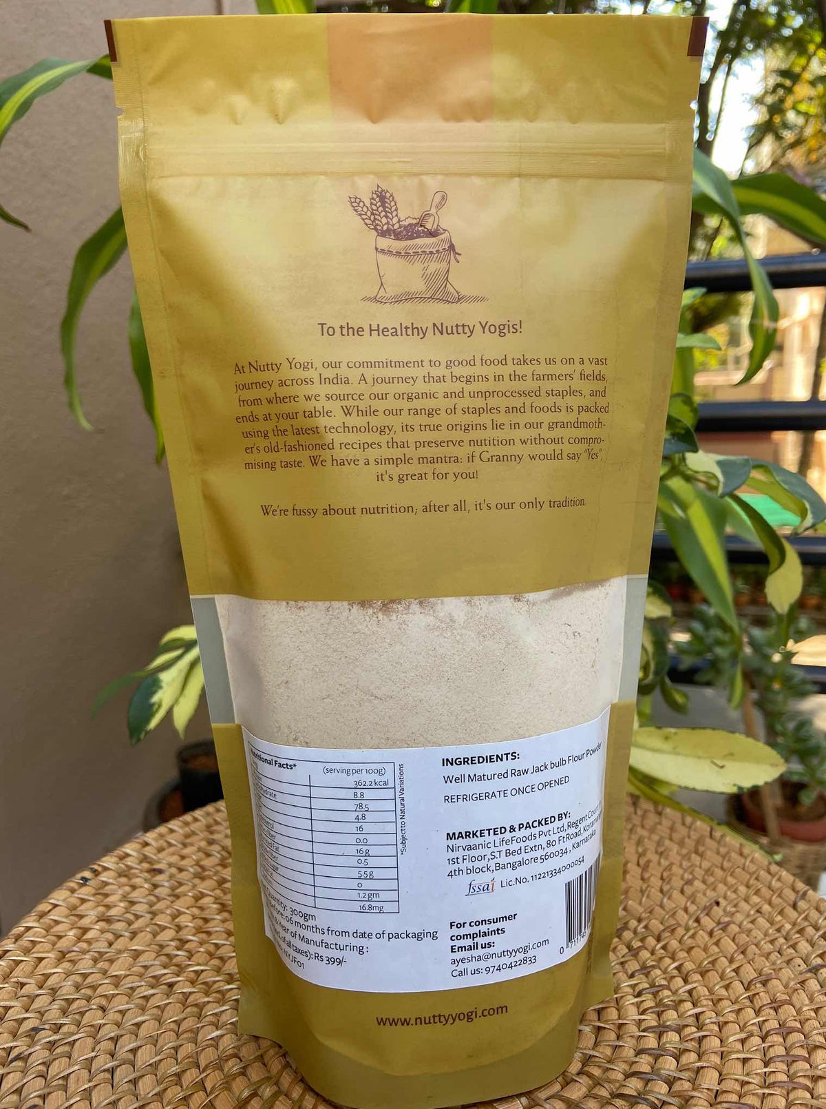 Buy Jackfruit Powder Online - Nutty Yogi