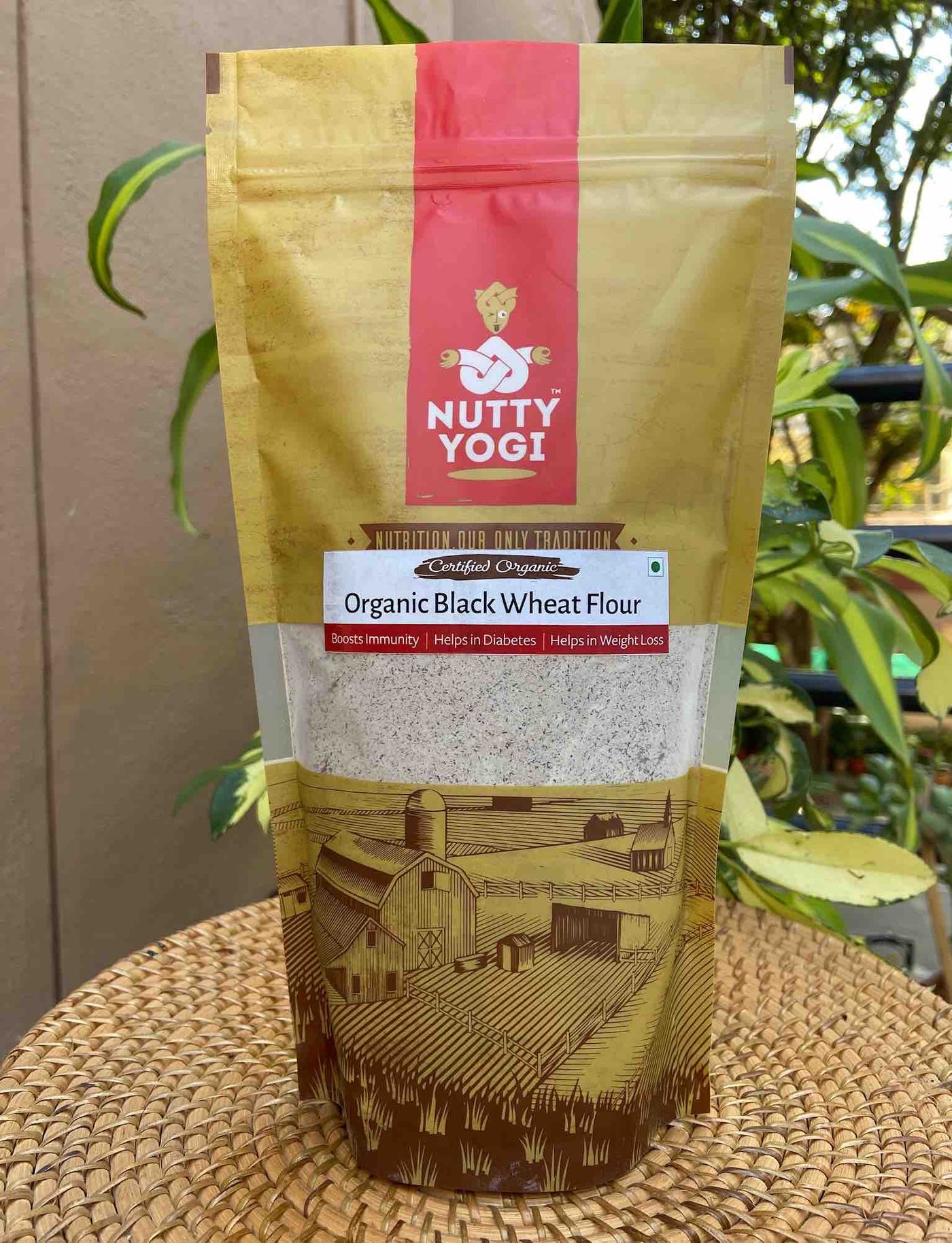 Buy Organic whole wheat flour on Online in India | Nutty Yogi